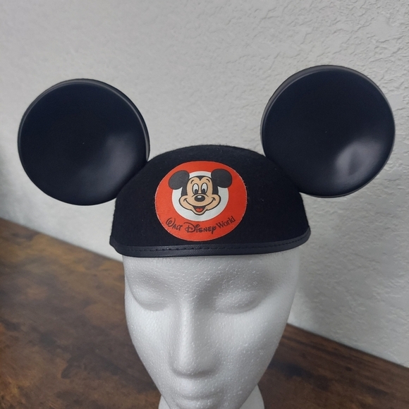 Disney | Accessories | Vintage Disney Mickey Mouse Ears Personalized ...